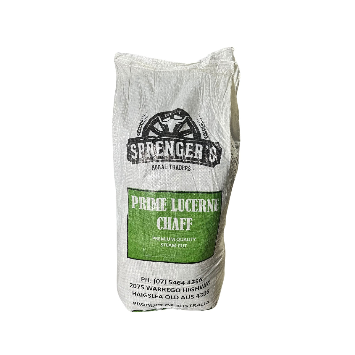 Lucerne Chaff - 25kg - Poly Bag – Northside Produce Agency