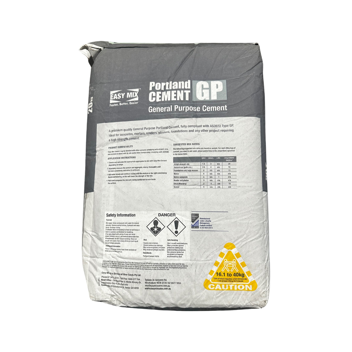 Concrete - GP Cement - General Purpose - 20kg – Northside Produce Agency