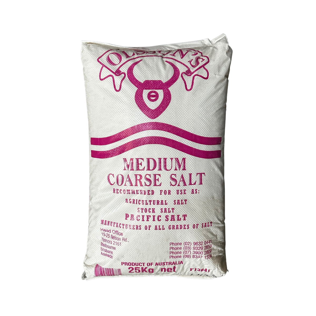 Olssons Coarse Salt - Stock Salt - 25kg – Northside Produce Agency