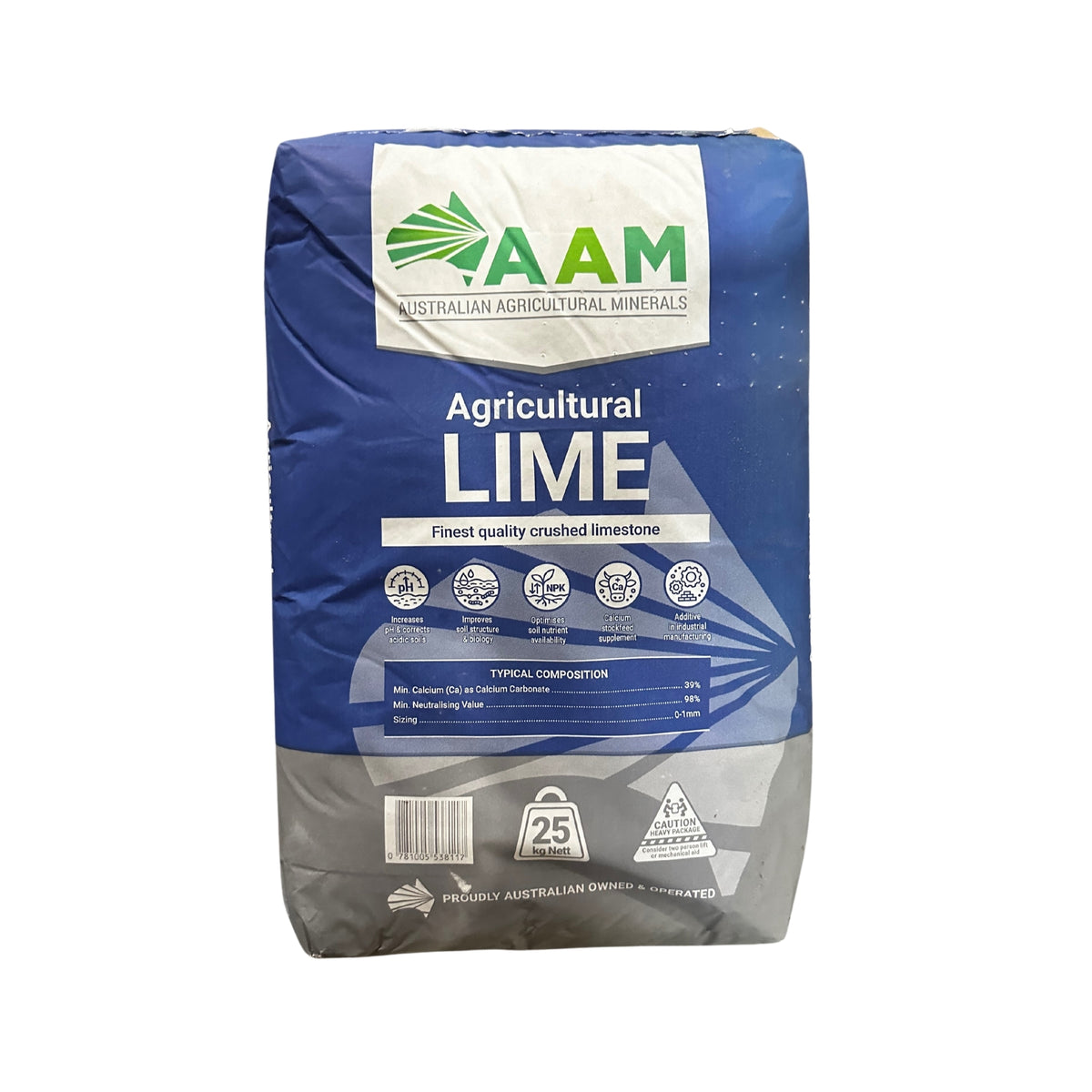 Agricultural Lime (Aglime) - 25kg – Northside Produce Agency
