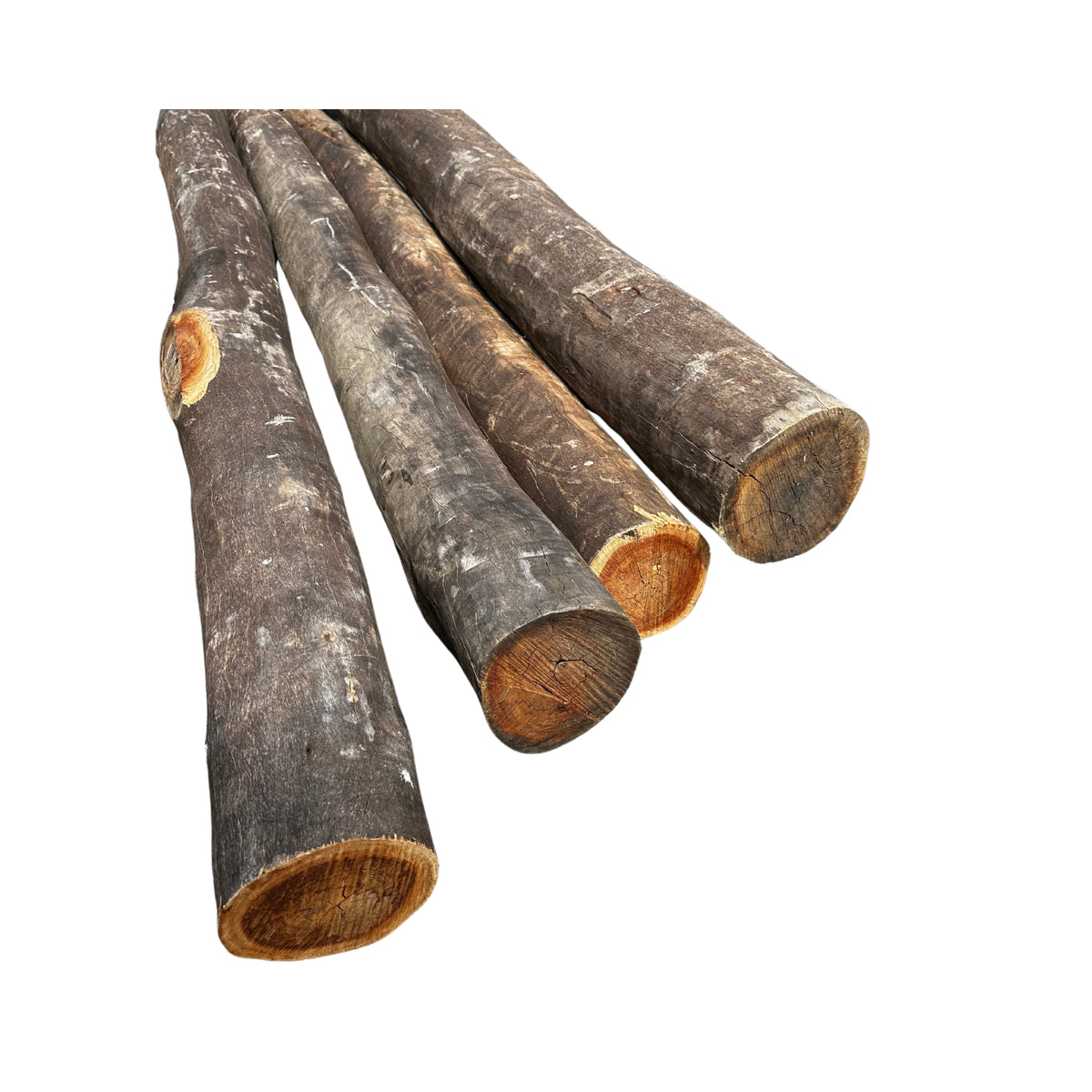 TIMBER POST LARGE ROUND HARDWOOD STRAINER (2.4m or 8 foot) – Northside ...