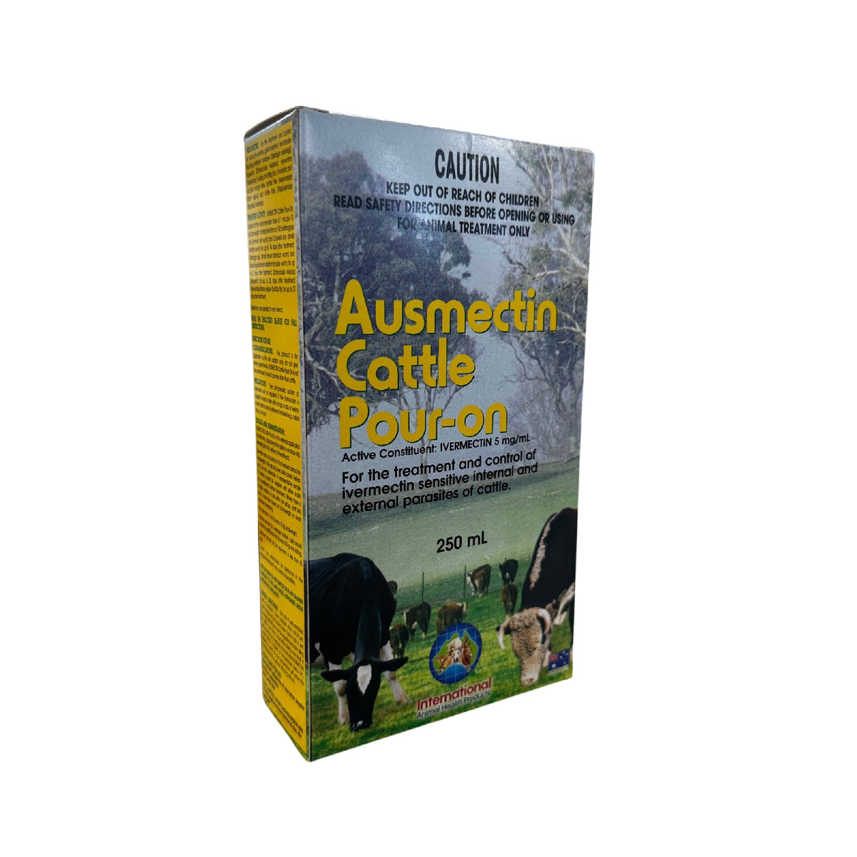 Ausmectin Cattle Pour-On - Ivermectin - 250mL – Northside Produce Agency