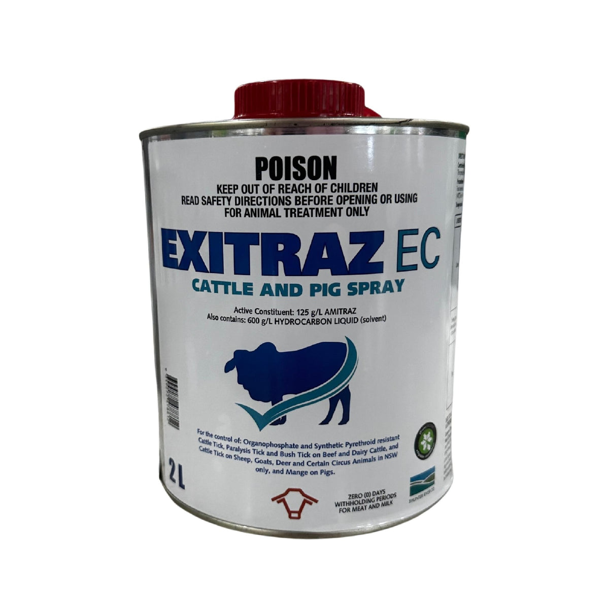 EXITRAZ EC - Cattle & Pig Spray - 2 Litres – Northside Produce Agency