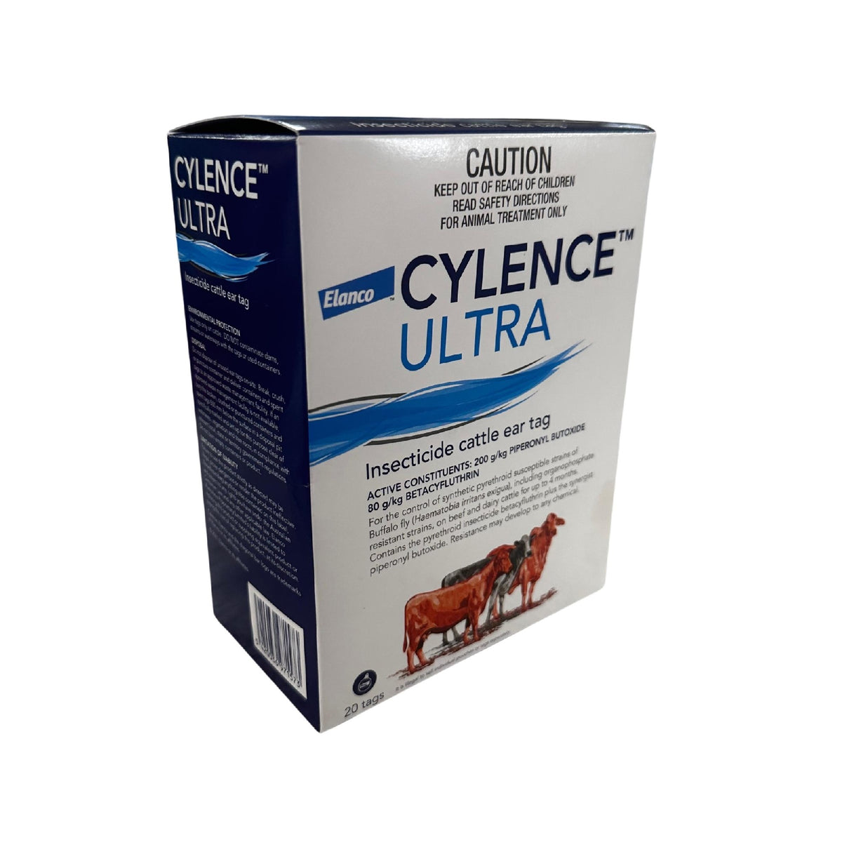 Cylence Ultra - Insecticide Cattle Ear Tags - 20 Pack – Northside ...