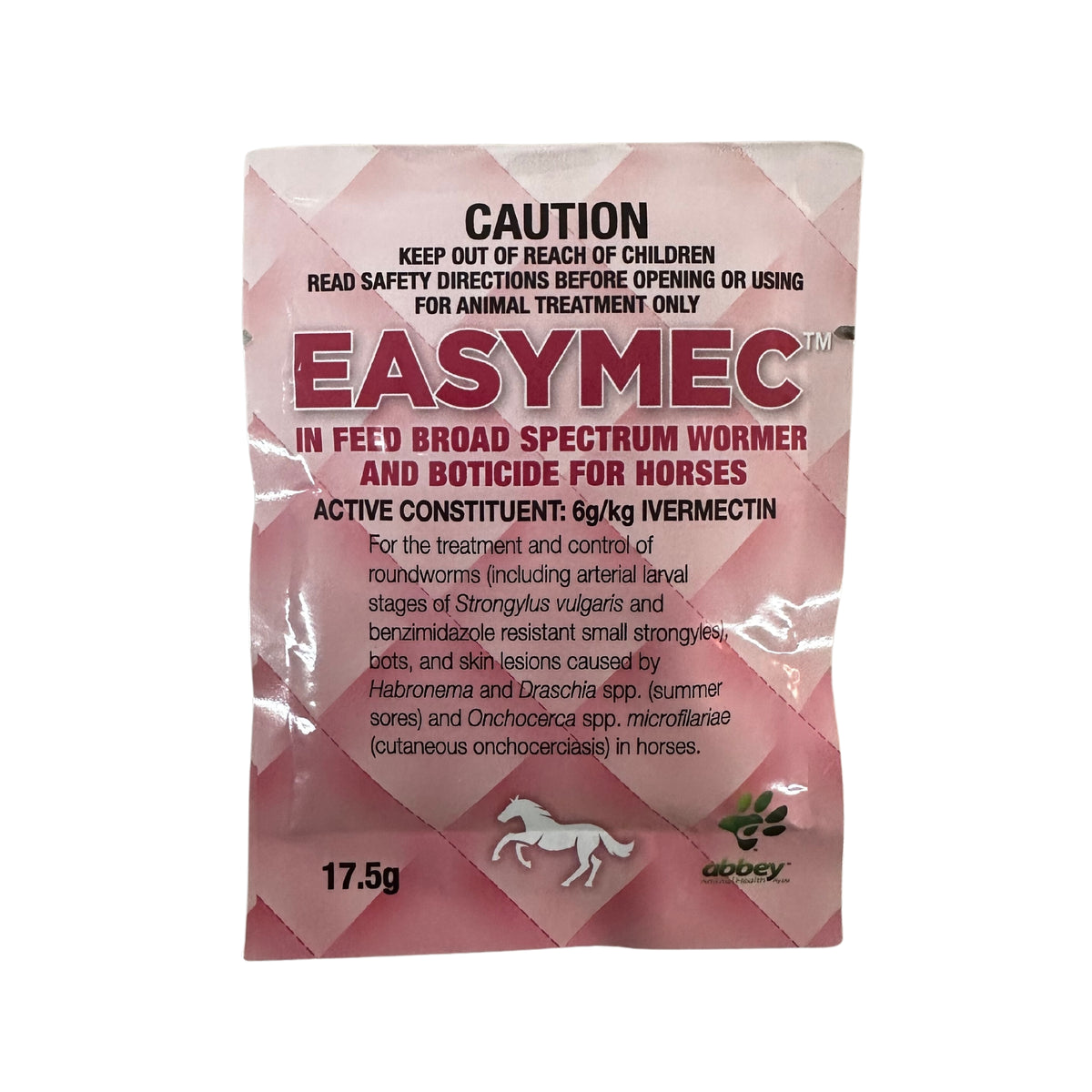 EASYMEC - Broad Spectrum Wormer and Boticide for Horses - 70g ...