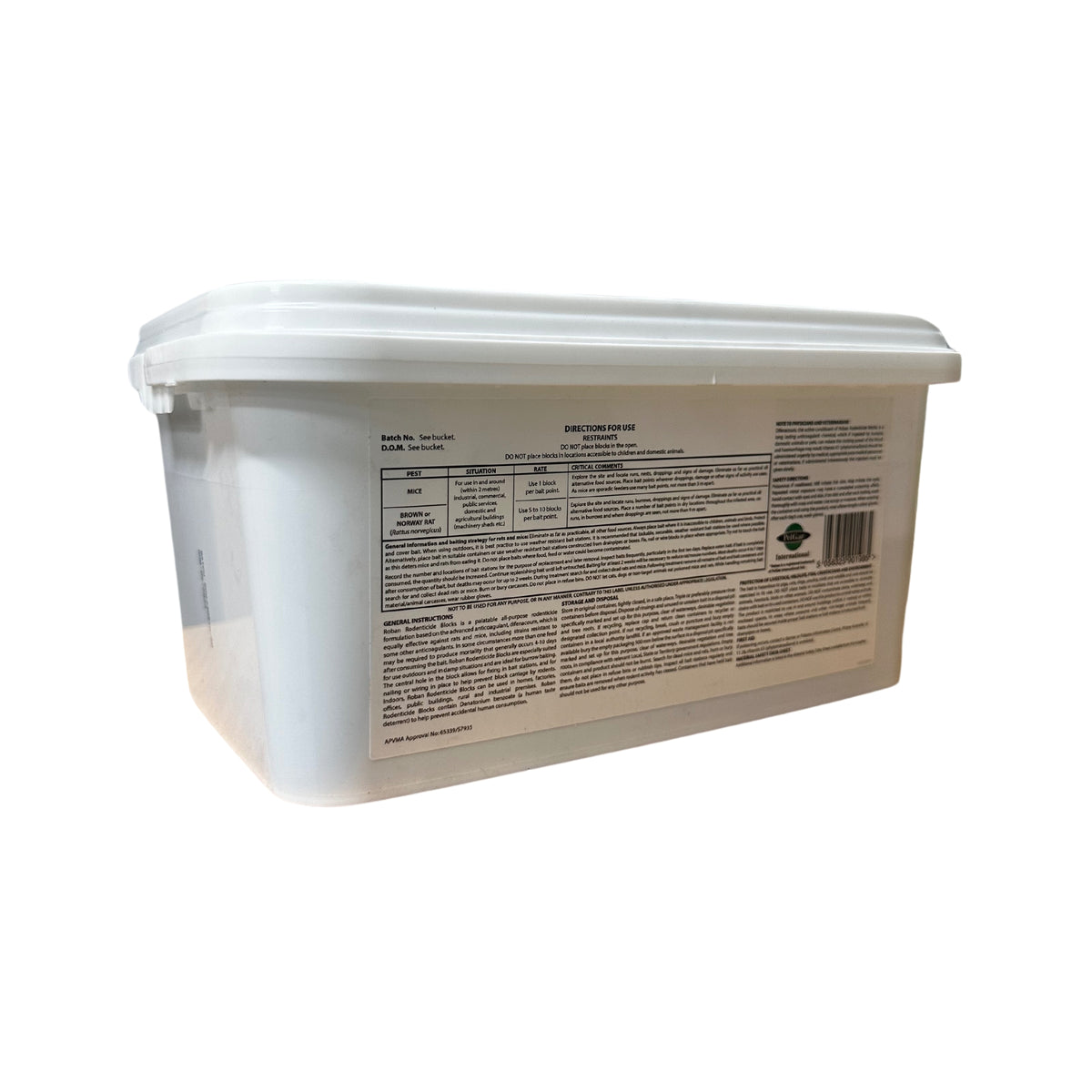 Roban Rodenticide Blocks – 1kg – Northside Produce Agency