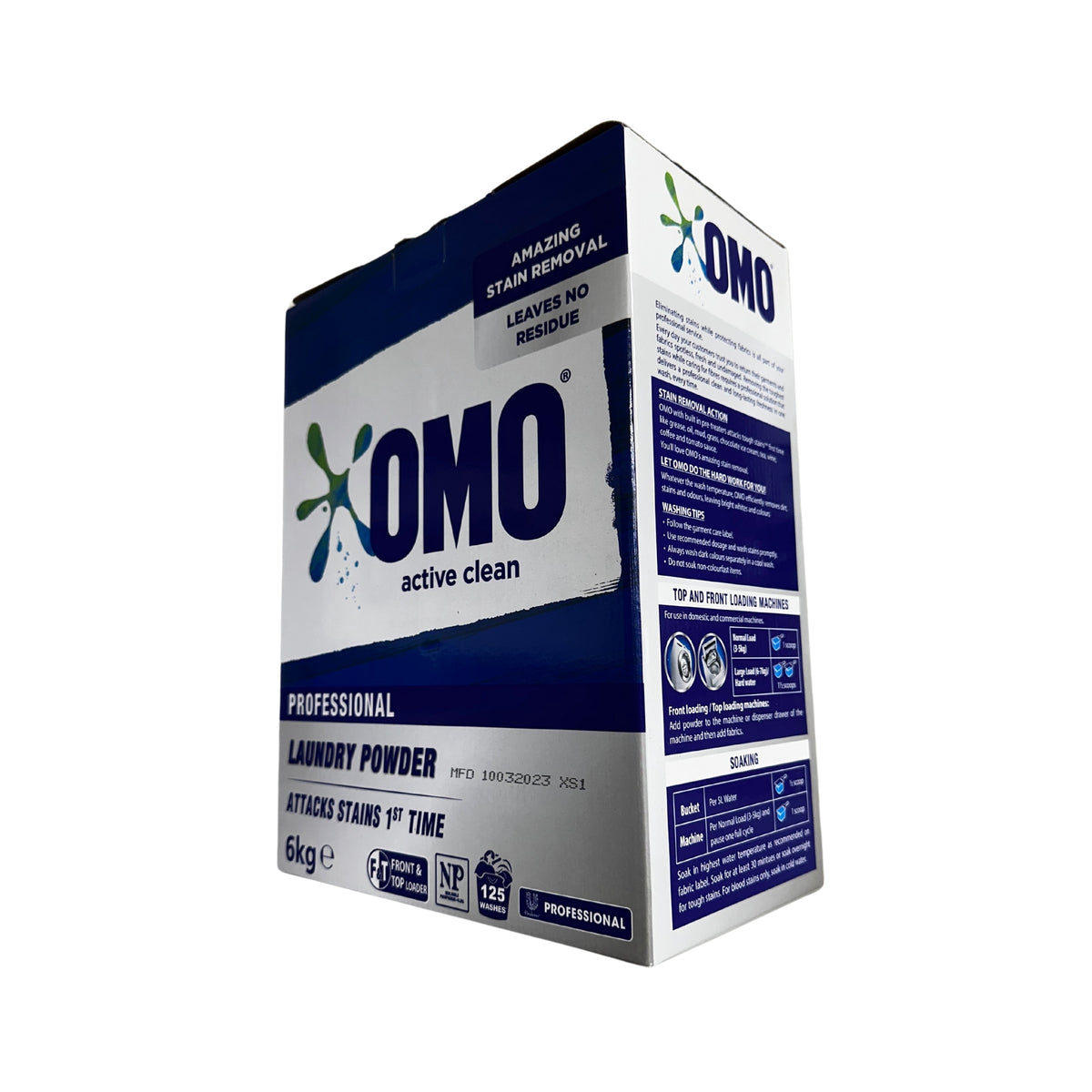 OMO Active Clean - Professional Laundry Powder - 6kg – Northside ...
