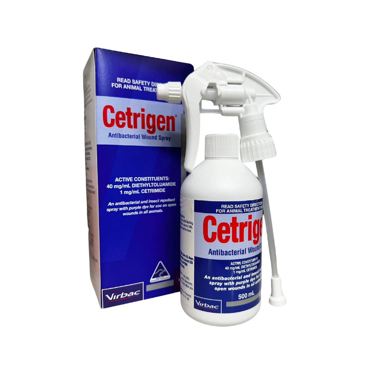 Cetrigen Antibacerial Wound Spray - Purple Spray - 500mL – Northside ...