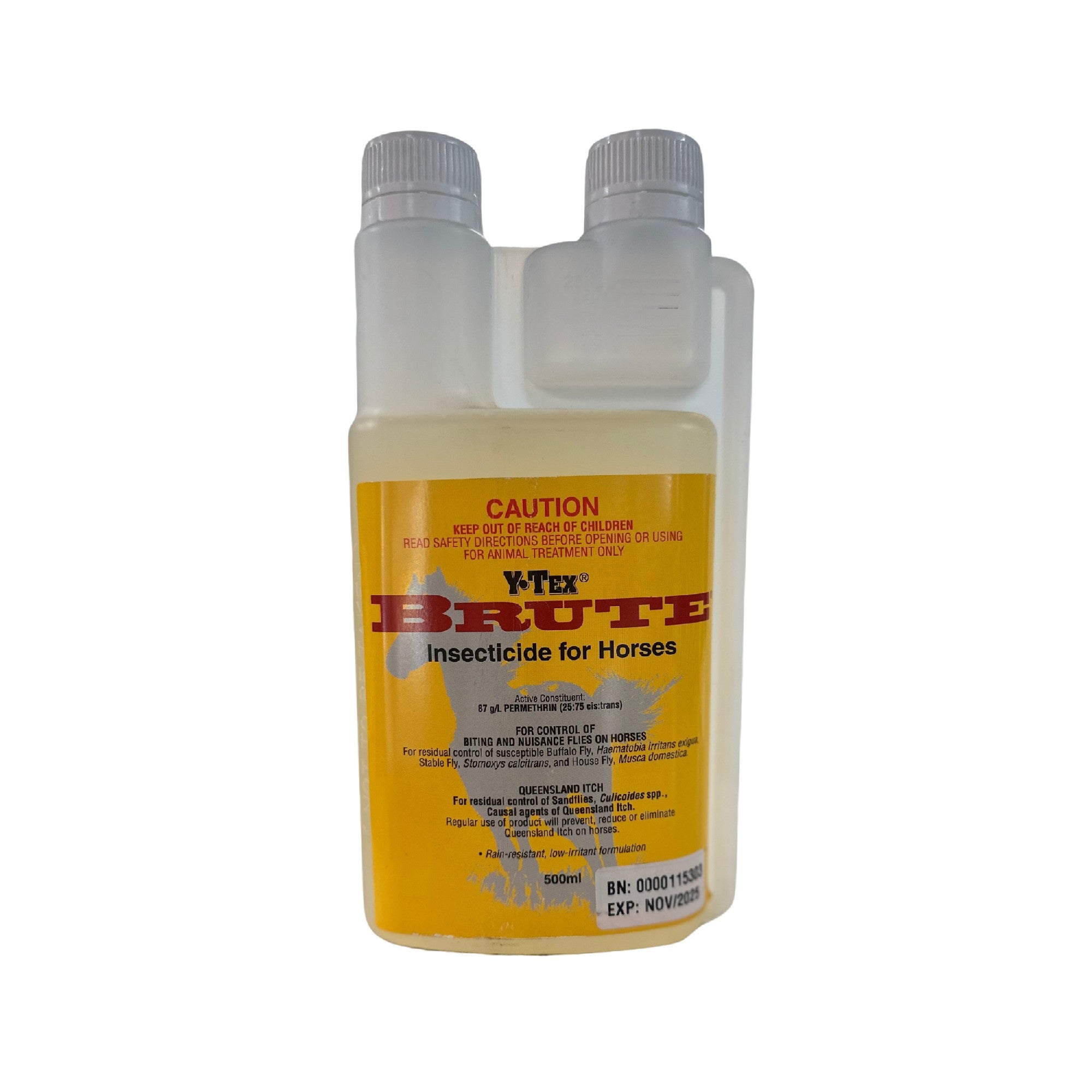Brute - Wipe On Insecticide for Horses - 500mL – Northside Produce Agency