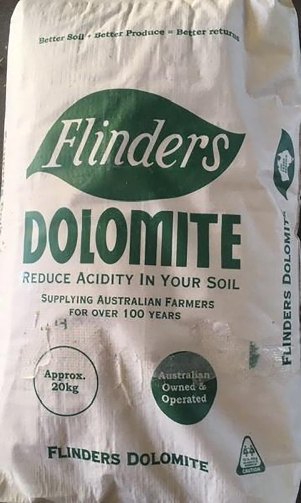 DOLOMITE 25KG (P5) – Northside Produce Agency