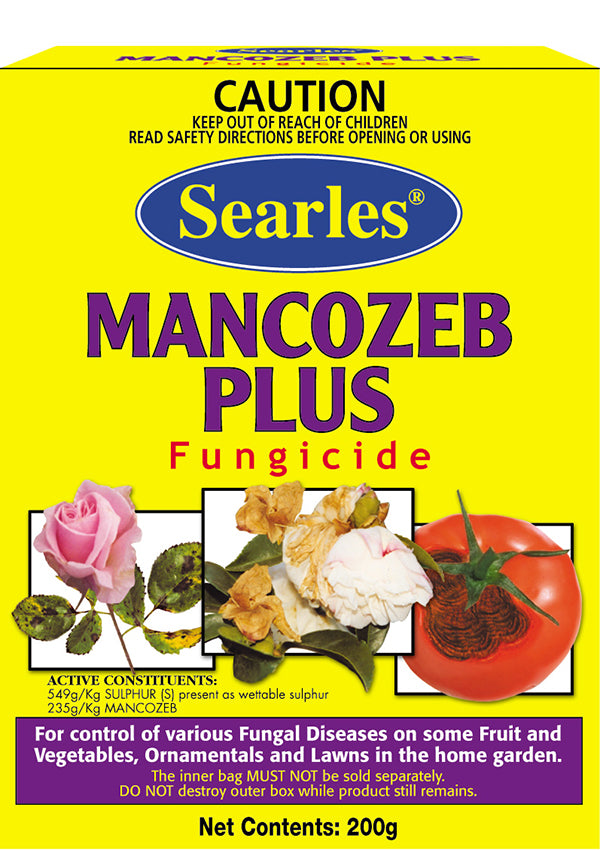 MANCOZEB PLUS 200GM SEARLES GARDEN – Northside Produce Agency